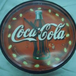 COCA COLA LEGOLU PİLLİ DUVAR SAATİ KOLEKSİYON 18472 | Garaj antik