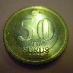 YENİ KURUŞ 2005 TÜRKİYE CUMHURİYETİ 20037 | Garaj antik