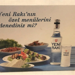 YENİ RAKI NIN ÖZEL MENÜLERİNİ DENEDİNİZ Mİ REKLAMLI EV ŞEKLİNDE ...