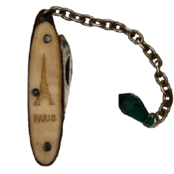 ÜZERİNDE PARİS YAZILI VE EYFEL KULESİ BULUNAN MİNİ İSVEÇ ZİNCİRLİ CEP ...