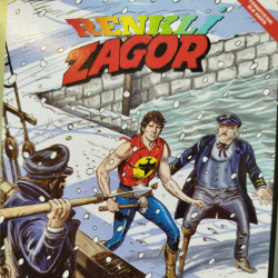 MAXİ ZAGOR 21 TAM MACERA YARDIM HEYETİ CİZGİ ROMAN NO 28757 | Garaj antik