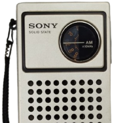 1972 ORİJİNAL SONY TR - 4170 SOLID STATE CEP RADYOSU 6 TRANSİSTÖRLÜ ...
