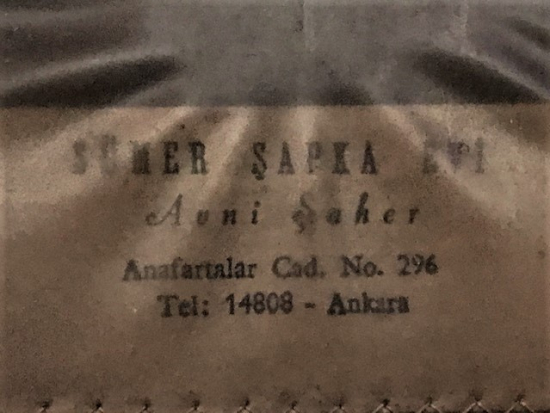 Fes Şapka Baret Migfer | Garaj antik