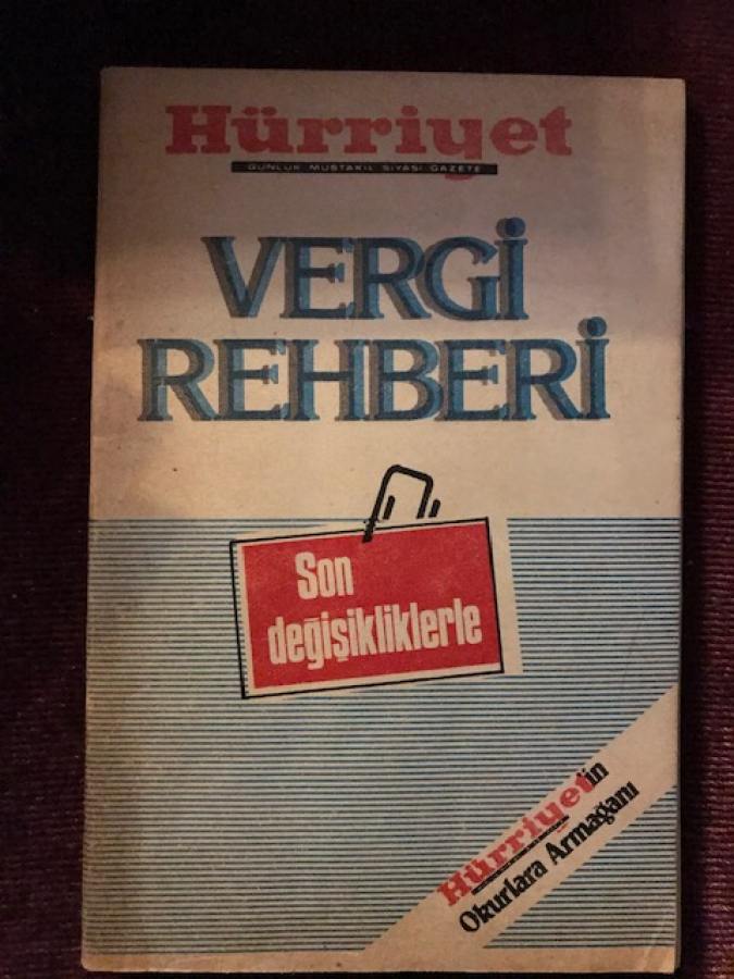 HÜRRİYET VERGİ REHBERİ BİLGİLENDİRİCİ CEP KİTABI 21588 | Garaj antik HÜRRİYET VERGİ REHBERİ BİLGİLENDİRİCİ CEP KİTABI 21588 | Garaj antik
