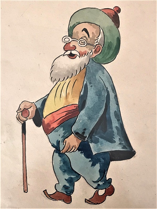 NASRETTİN HOCA ORJİNAL İMZASIZ SULU BOYA ÇERÇEVELİ MİZAHİ ANLATIM 18636 ... NASRETTİN HOCA ORJİNAL İMZASIZ SULU BOYA ÇERÇEVELİ MİZAHİ ANLATIM 18636 ...